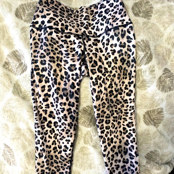 Evolution and Creation | Pants & Jumpsuits | Leopard Workout Leggings ...